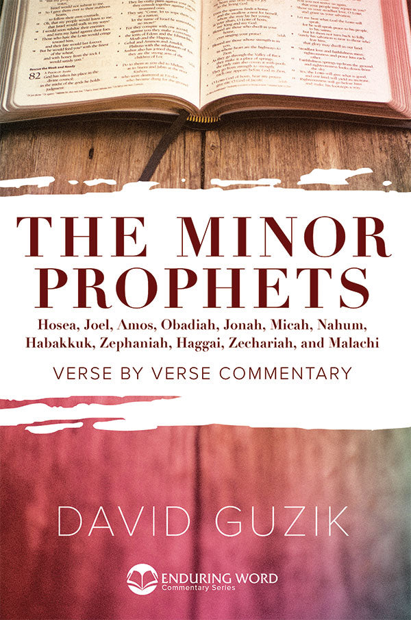 Print Commentary on the Minor Prophets by David Guzik – Enduring Word ...