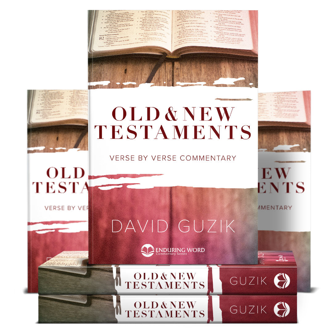 All Print Commentary Books by David Guzik – Enduring Word Online Store